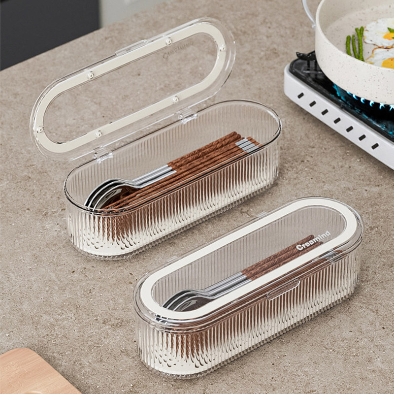 HOMENHOME Household spoon fork tableware kitchen dust and insect proof ...