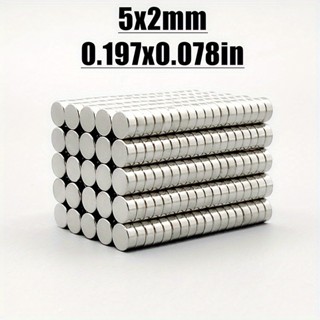 50/100/200pcs 5mm X 2mm Small Magnets, Strong Magnet, 5x2mm Round ...