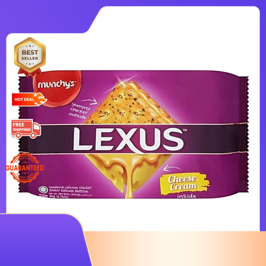MUNCHY'S LEXUS BISCUITS SANDWICH 190-200G | Shopee Malaysia