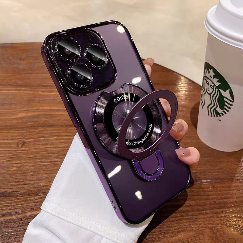 Luxury bracket case realme C51 C53 C55 NOTE 50 11 5g 11 4G 11X Clear ...