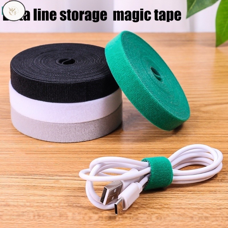WF 3/5M Multipurpose Croppable Nylon Data Cable Management Ties with ...