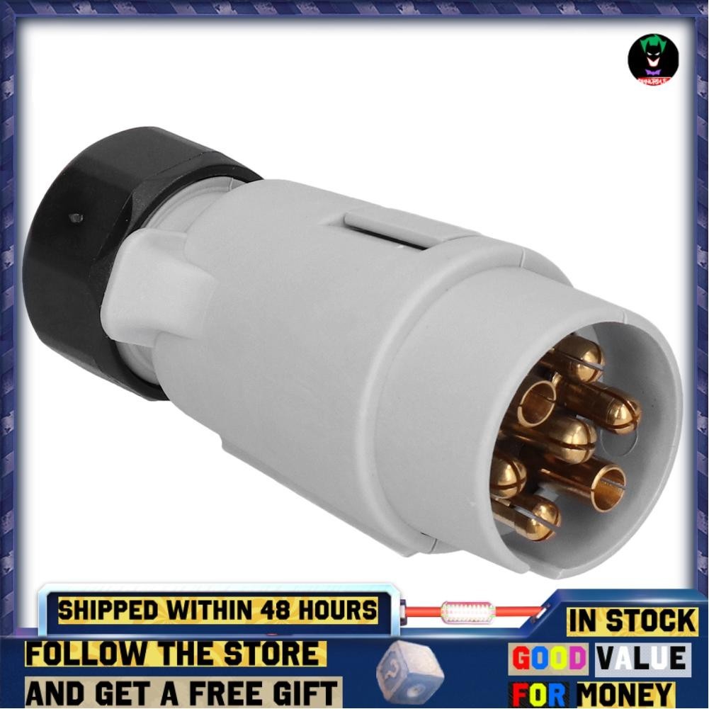 Sinhopsa European Trailer Adapter Corrosion Resistant Waterproof Socket ...