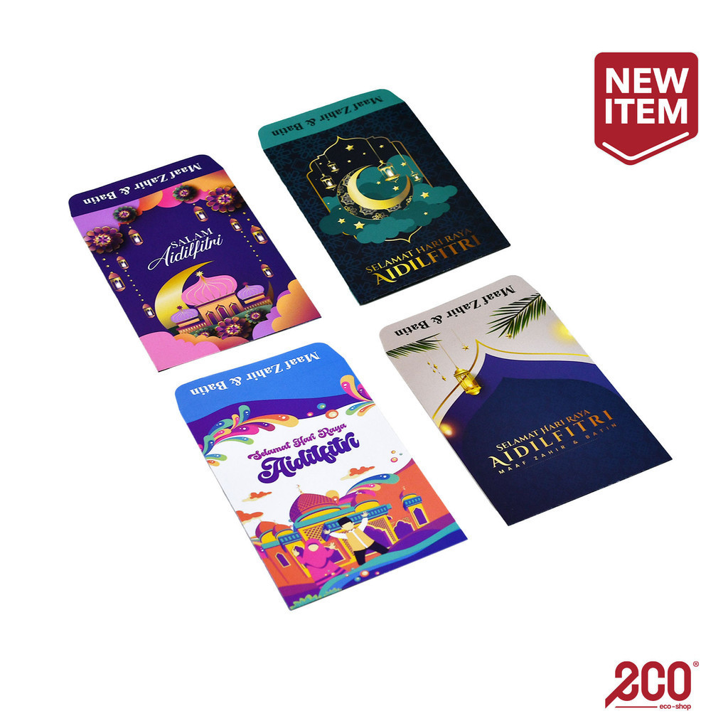 Eco Shop Sampul Duit Raya/Raya Short Packet (40pcs/pack) | Shopee Malaysia