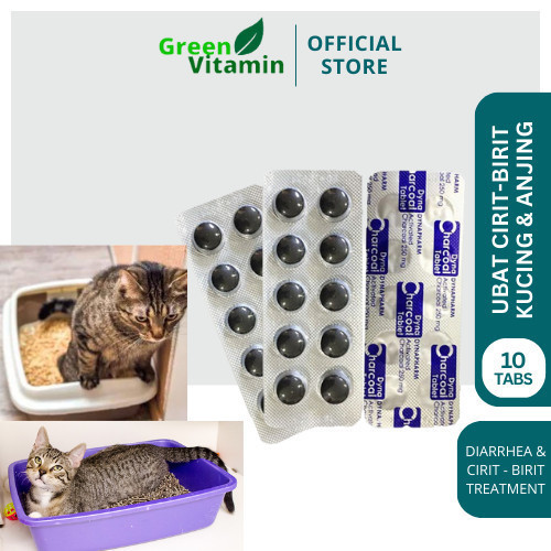 Ubat Cirit Birit / Muntah / Keracunan / Diarrhea Kucing & Anjing - 10 ...
