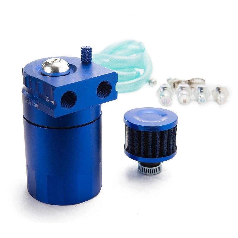 Universal Aluminum Engine Oil Catch Tank With Mini Breather Filter ...