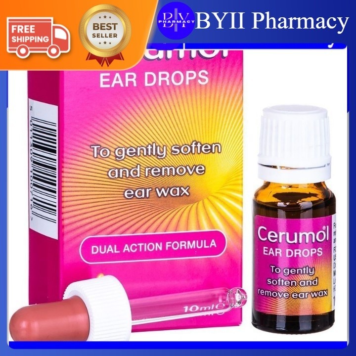 CERUMOL EAR WAX SOFTENER 10ML (EXP: 11/2025) | Shopee Malaysia