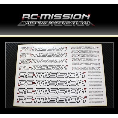 Rc-Mission MI-LDS Logo Decal Sheet (Pre-cut) 148x210mm | Shopee Malaysia