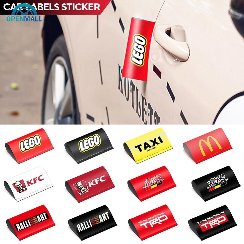 OPENMALL Car Creative Decoration Wash Mark Washing Label Tag Sticker ...