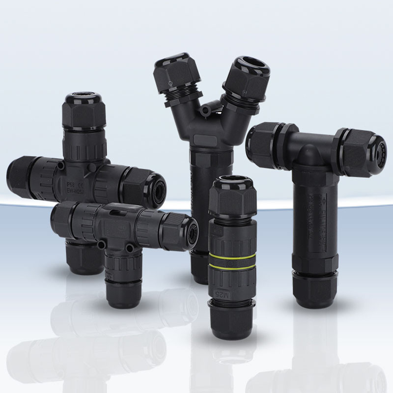 Waterproof Cable Connector IP68 Electrical Quick connecting terminal ...