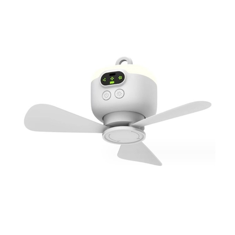 R* Rechargeable Ceiling Fan with Remote 4Speeds USB Ceiling Fan ...