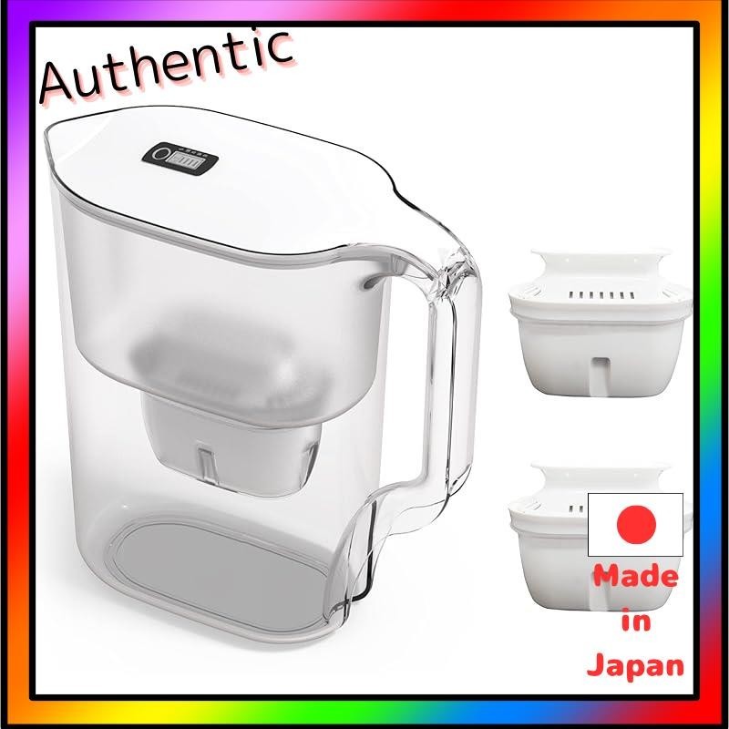 [Direct from Japan]Set】Set of 2 water purification pots and 2 ...
