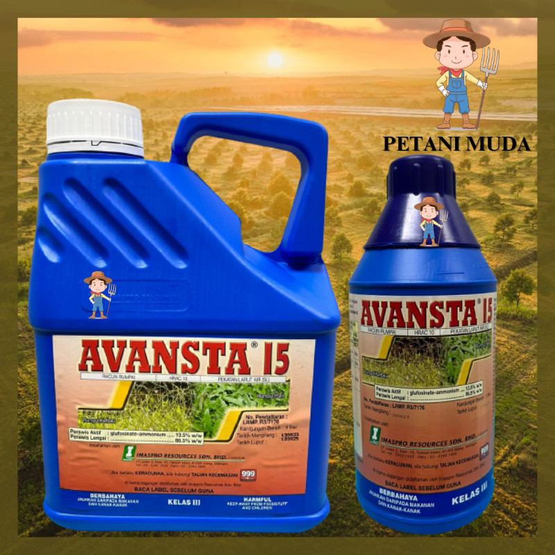 [ORIGINAL] 1L 4L AVANSTA 15 IMASPRO (sama Basta 15, Boxter, Kenbast 15 ...