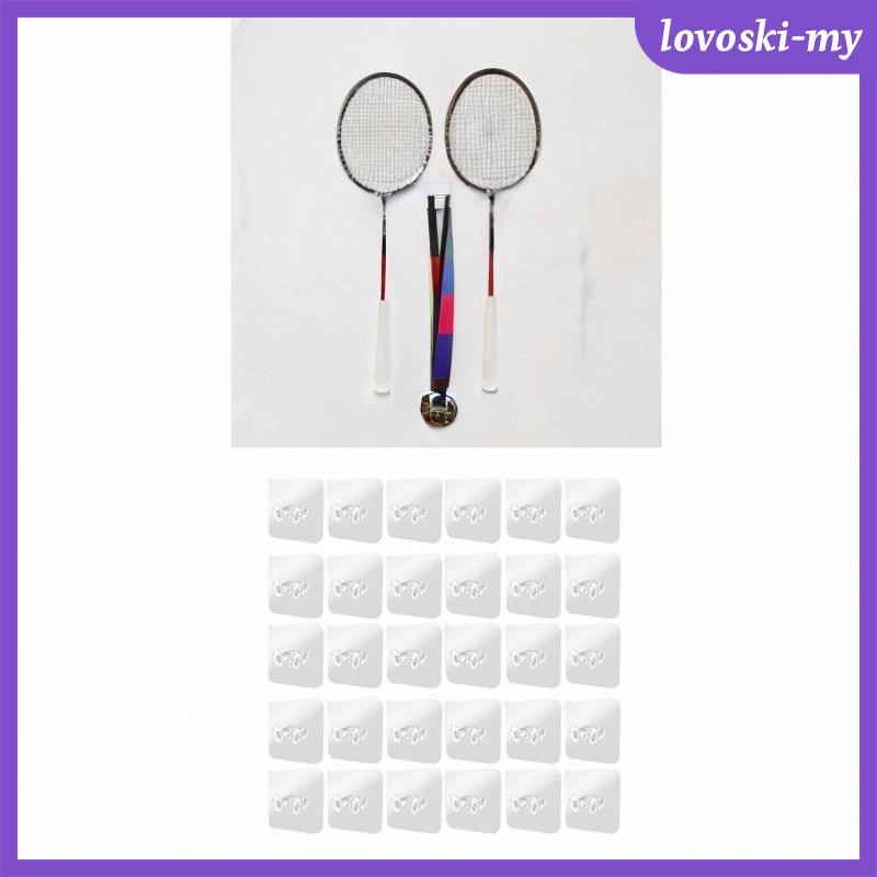 [LovoskiMY] Badminton Racket Hooks Badminton Racket Display Racks for ...