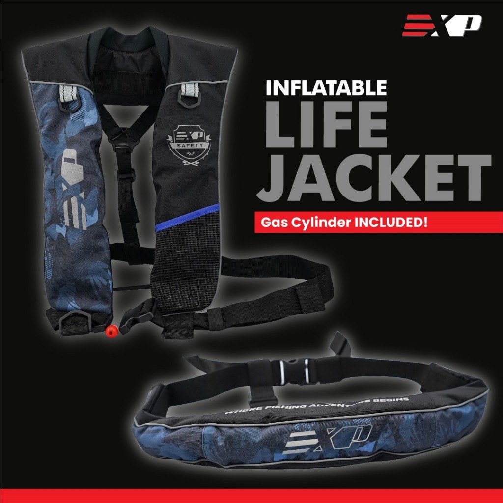EXP AUTOMATIC INFLATABLE LIFE JACKET/ WAIST LIFE JACKET 100N (Gas ...