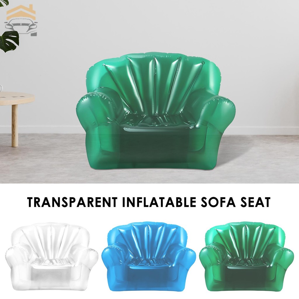 Inflatable Chair Unique Clear PVC Inflatable Couch Funny Folding Blow ...