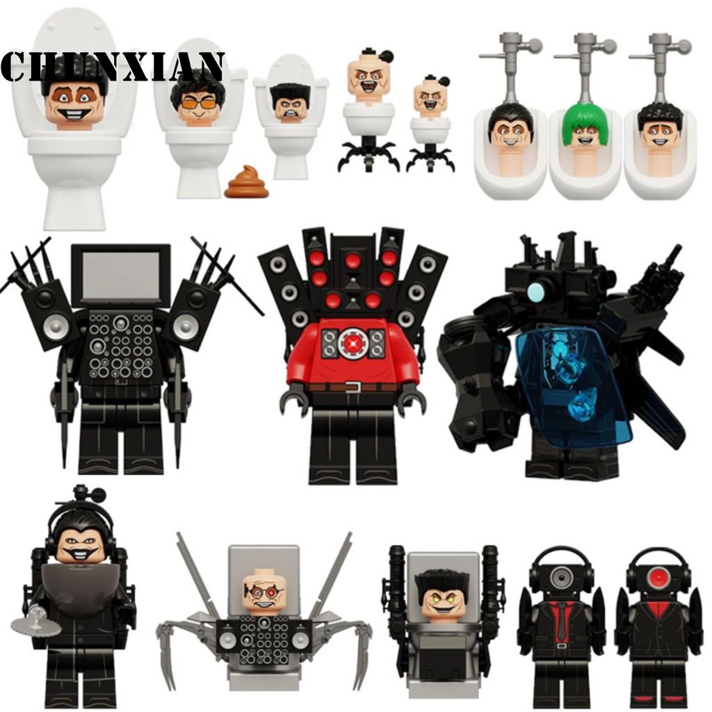 toilet tower defense lego robot Jam Titan Baharu, Lelaki Tandas ...