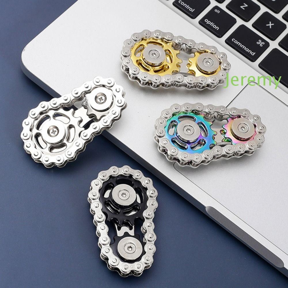 JEREMY1 Hand Spinner Chain Gear, Fingertip Sprocket Spinning Top Fidget ...