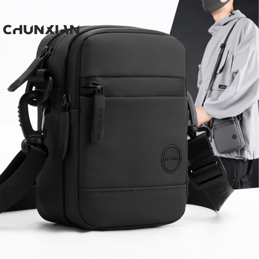 LABER LEE Small Crossbody Bag Men Shoulder Bag Mini Leisure Waterproof ...