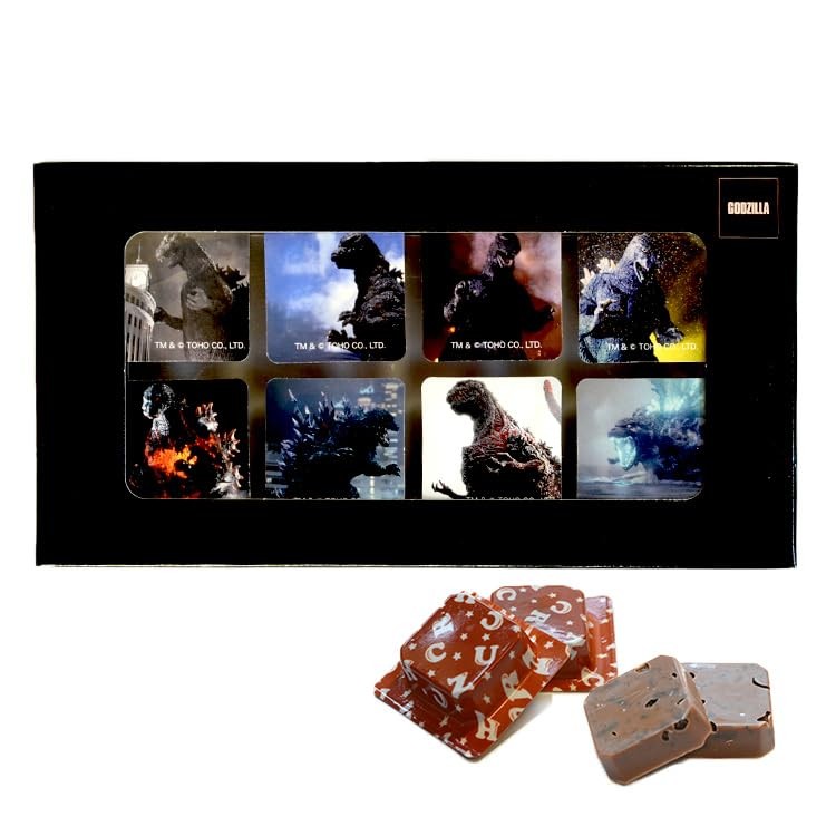 Godzilla Crunch Chocolate Box 8P Valentines Day White Day Chocolate ...