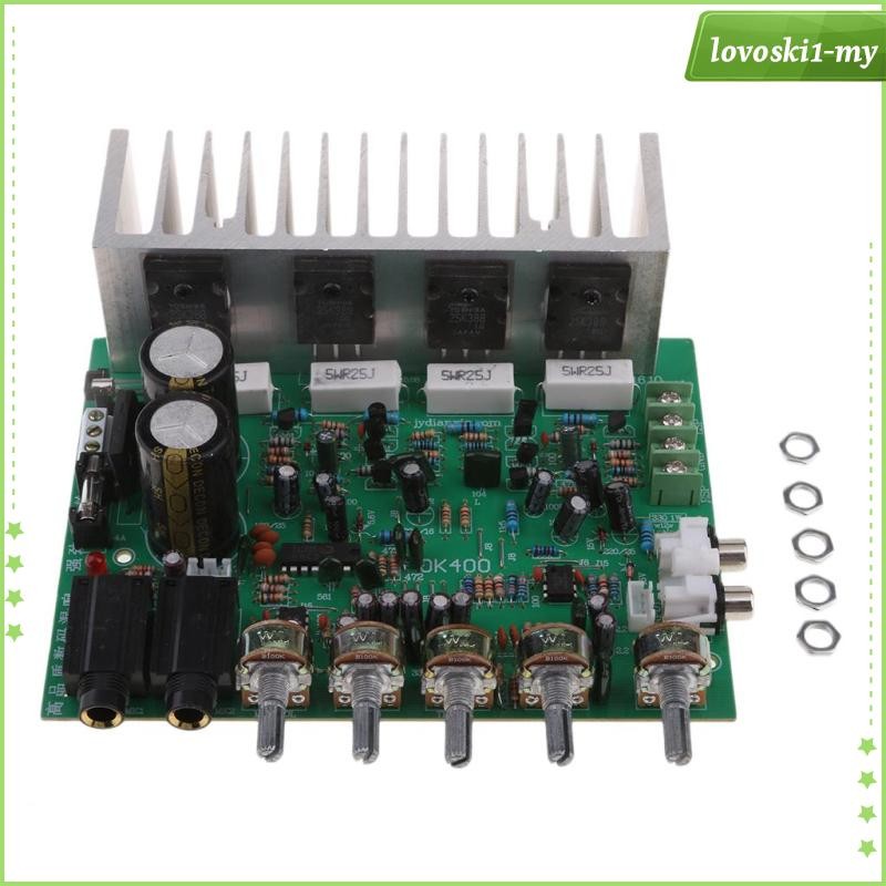 [LovoskibcMY] Digital Reverb Power Amplifier Board 400W Audio Preamp ...