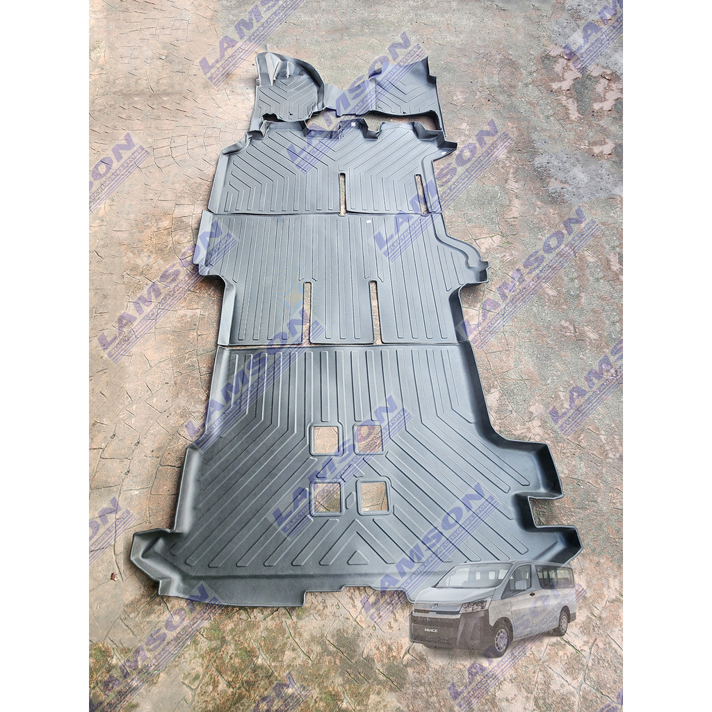 Toyota Hiace 2019 - 2025 Commuter Deluxe Deep Dish Mats | Shopee Malaysia