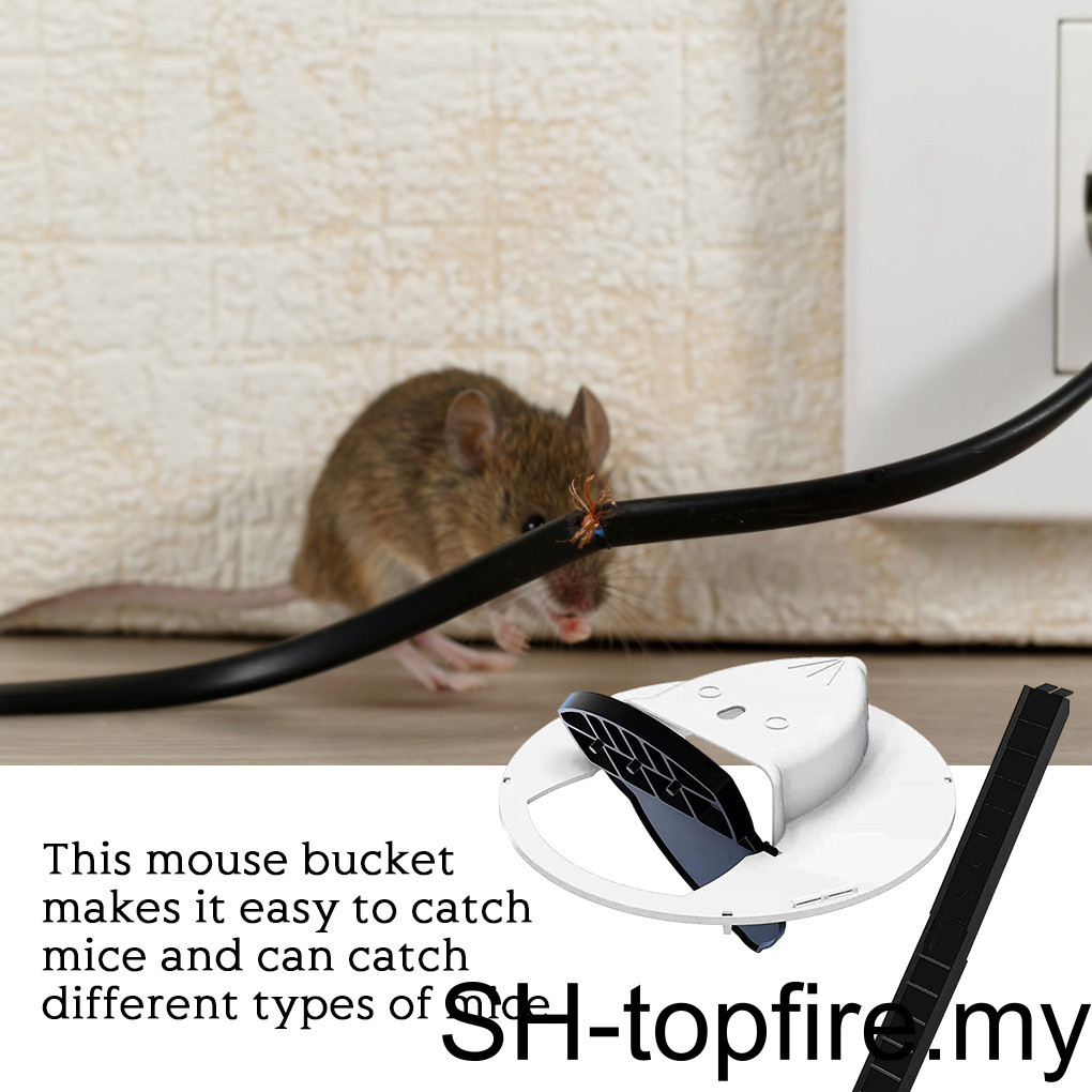 1/2 Mouse Trap N Slide Bucket Lid Mouse Rat Trap Mouse Catching Tool 1 ...