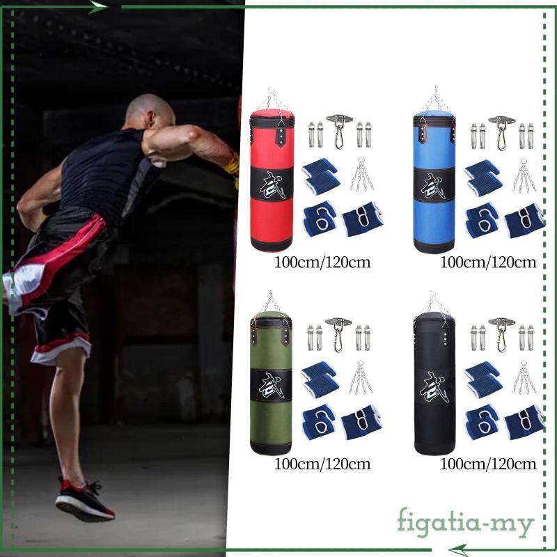 [FigatiaMY] Boxing Sandbag Hanging Unfilled Bag with Hanging Hook ...