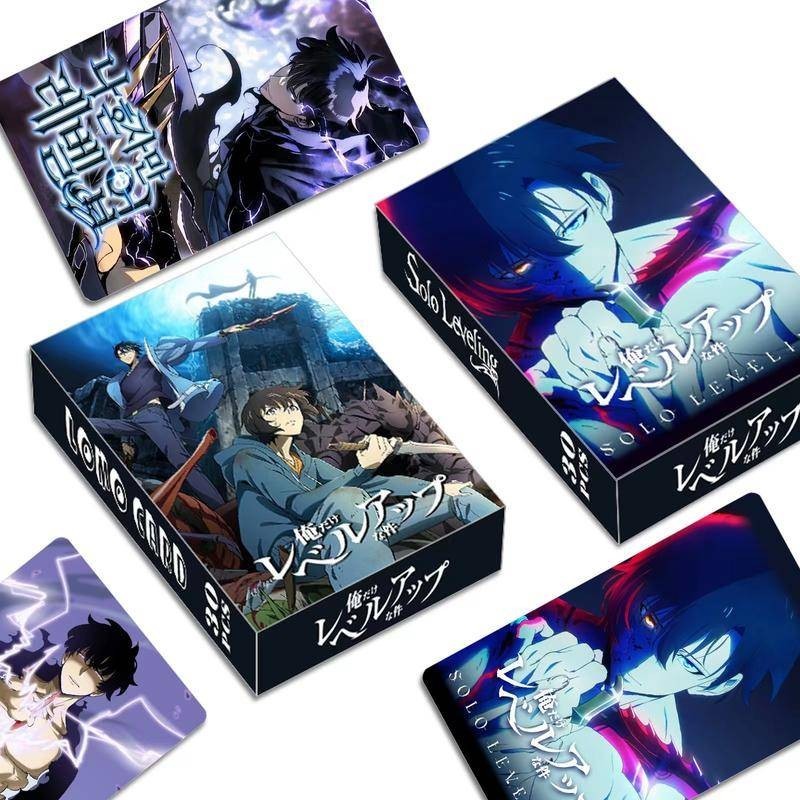 30Pcs/Set Japan Anime Solo Leveling Na Honjaman Level Up Double Sided ...