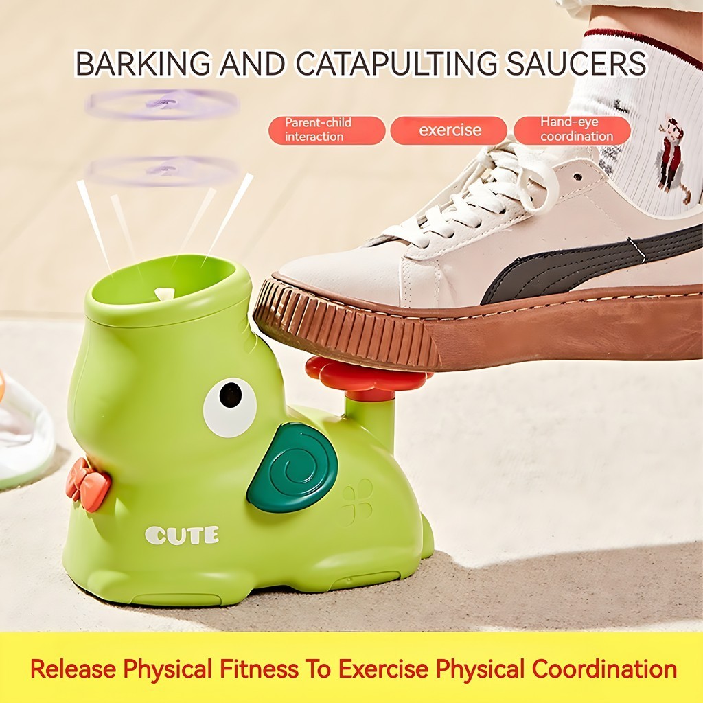 Children's flying disc Air rocket launcher Outdoor fun game Foot ...