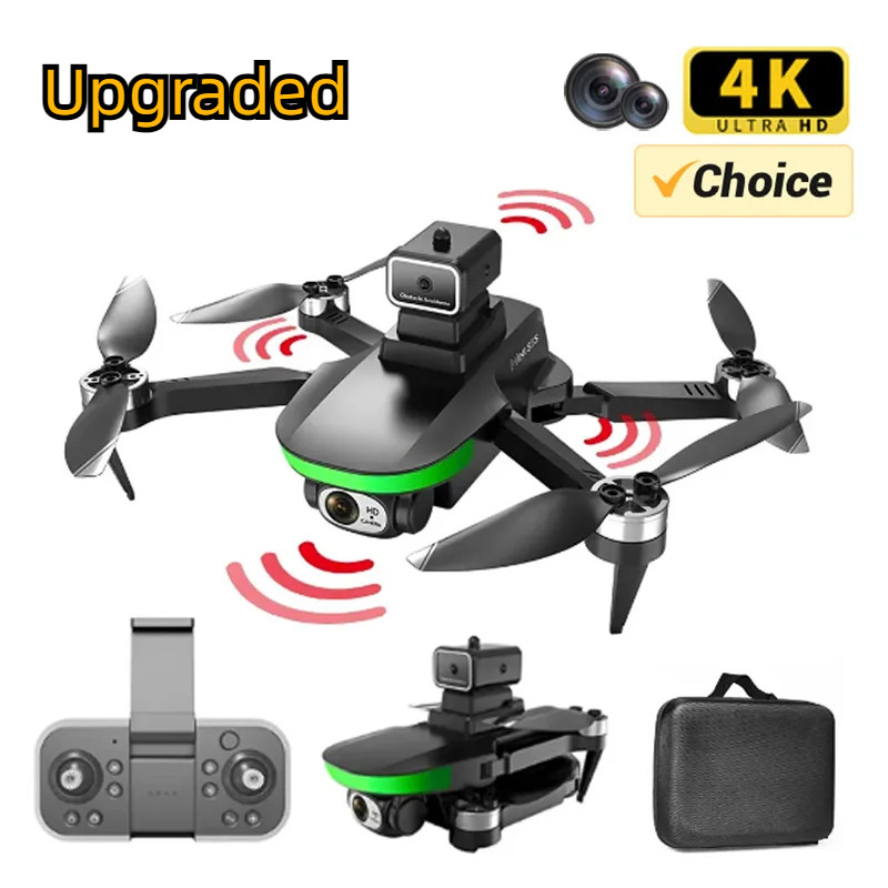 S5S Drone Professional 6K HD Dual Camera Obstacle Avoidance Brushless ...