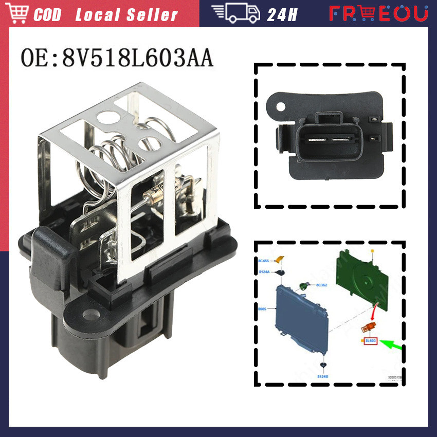 Ford Resistor Block for Ford Fiesta /Ford Ecosport Car Aircon Parts ...