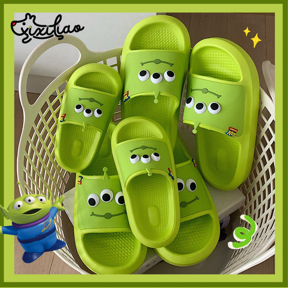 Personality Fun Three-Eyed Boy Flip-Flops Toy Story Female Summer ...