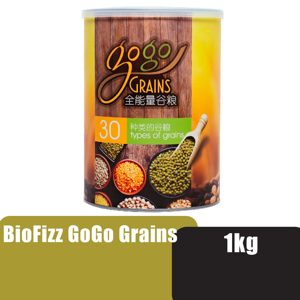 BIOFIZZ Gogo Grains 1kg Multigrain Meal Replacement Grain Multivitamin ...