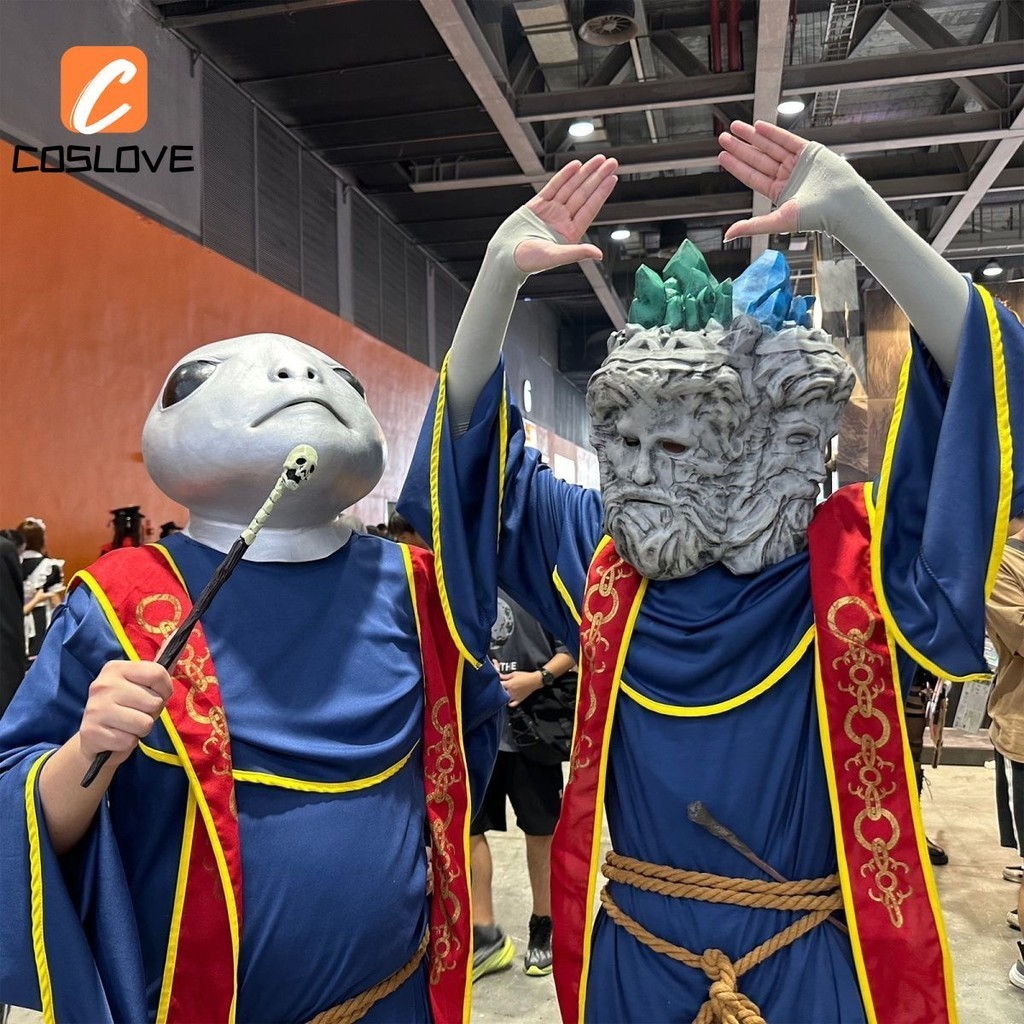 Anime Game Elden Ring Albinauric Cosplay Headgear Suit for Adult Funny ...