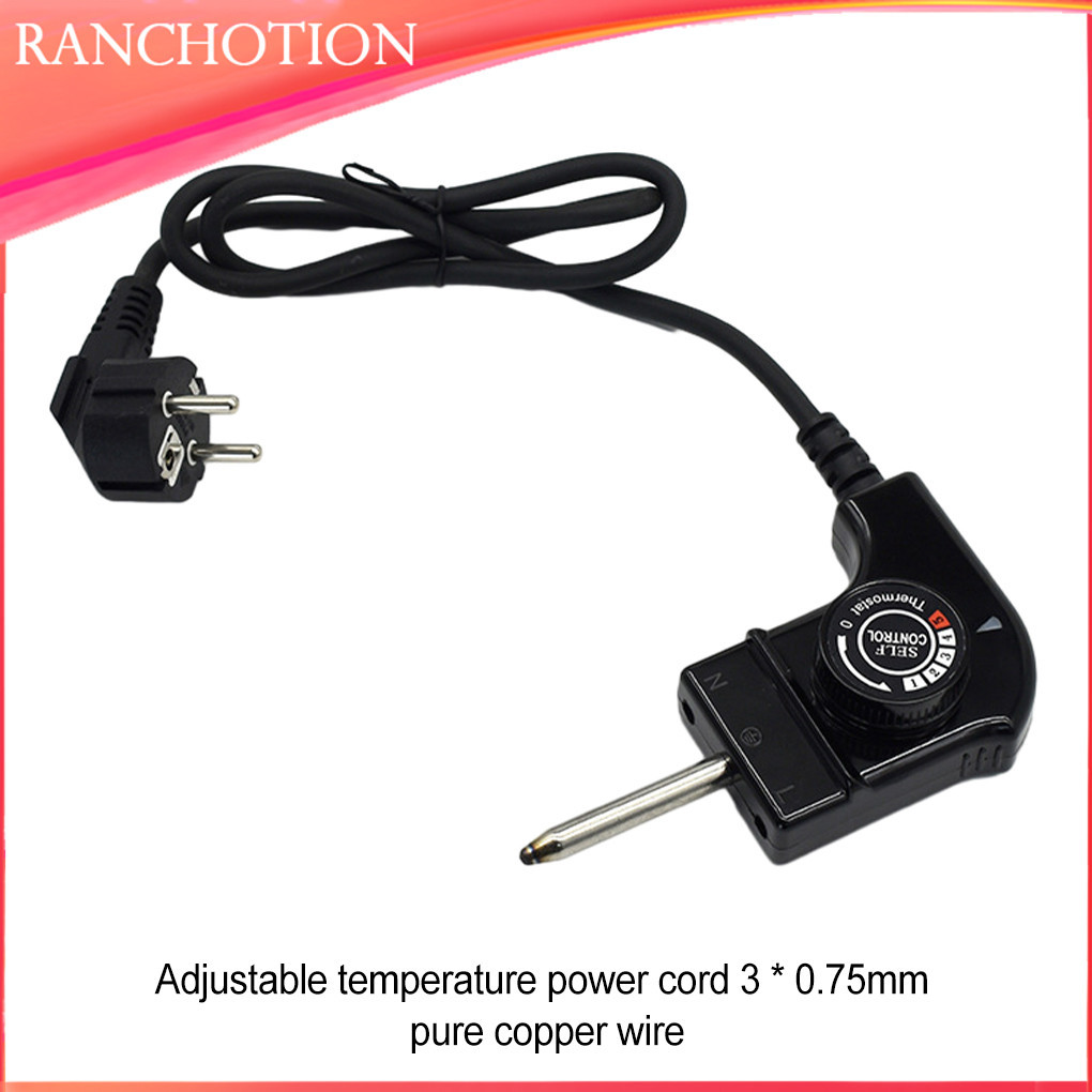 Adjustable Temperature Electric Baking Pan Thermostat Control Cord Safe ...
