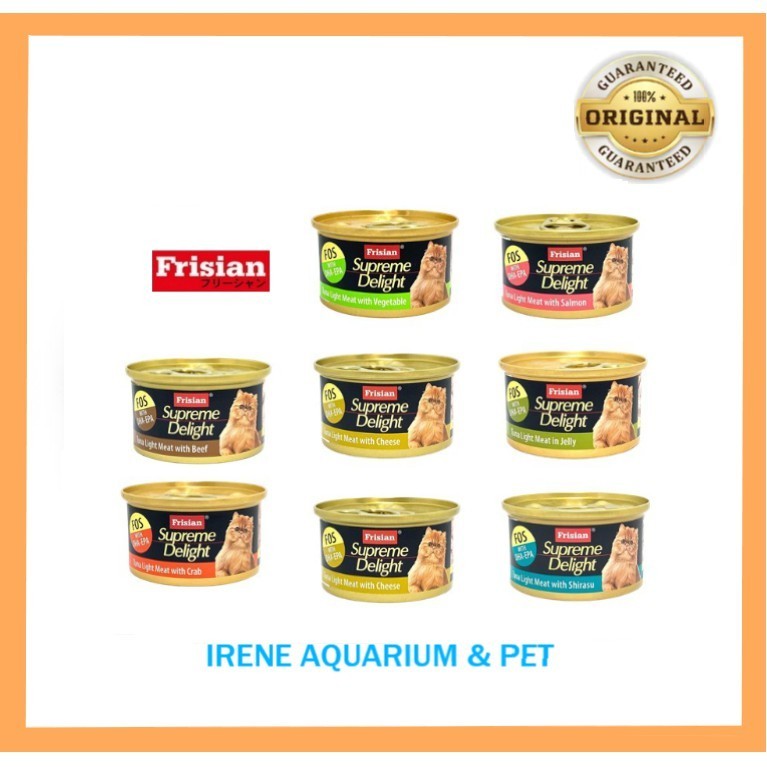 Frisian Supreme Delight Cat Canned Food Wet Food (85g) | Shopee Malaysia