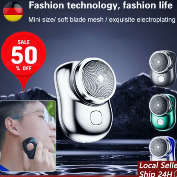 Waterproof portable mini electric shaver beard razor Portable Mini ...