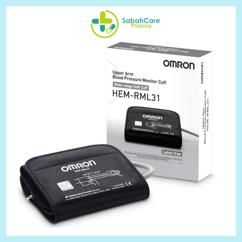 SABAHCARE OMRON BLOOD PRESSURE CUFF WIDE RANGE SOFT CUFF M-L (MODEL ...