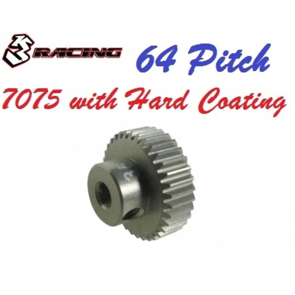 RC Pinion Gear (3 Racing 64 Pitch Pinion Gear) | Shopee Malaysia