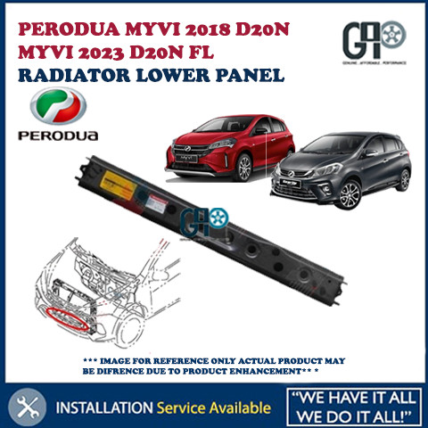 PERODUA MYVI 2018 D20N / MYVI 2023 D20N FL RADIATOR LOWER PANEL ...
