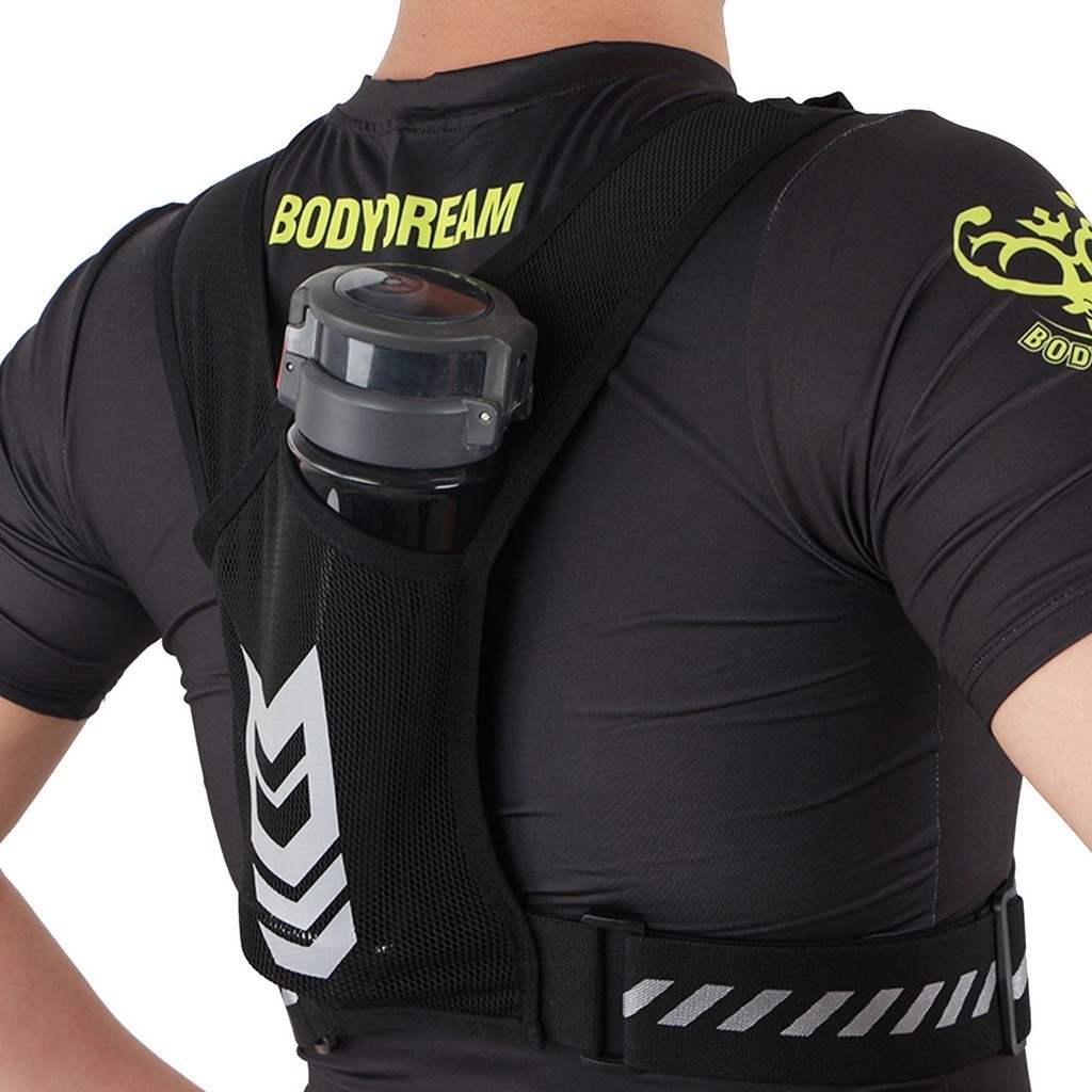 Vest Pouch Phone Holder Vest for Training Running Cycling Key and Card ...