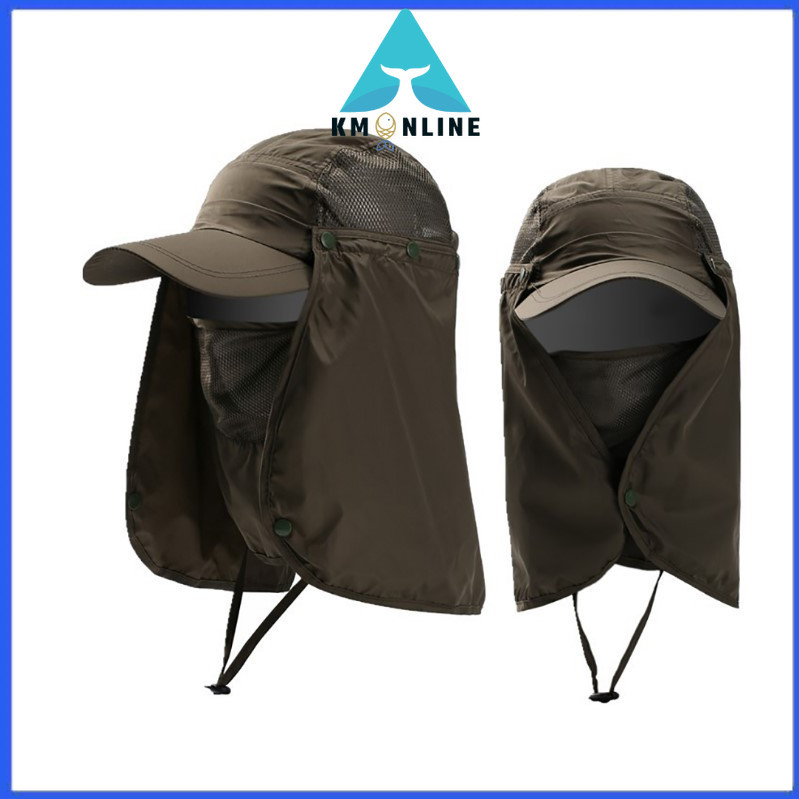 Fishing Cap Sunscreen Quick-drying Comfortable Full Head Protection ...