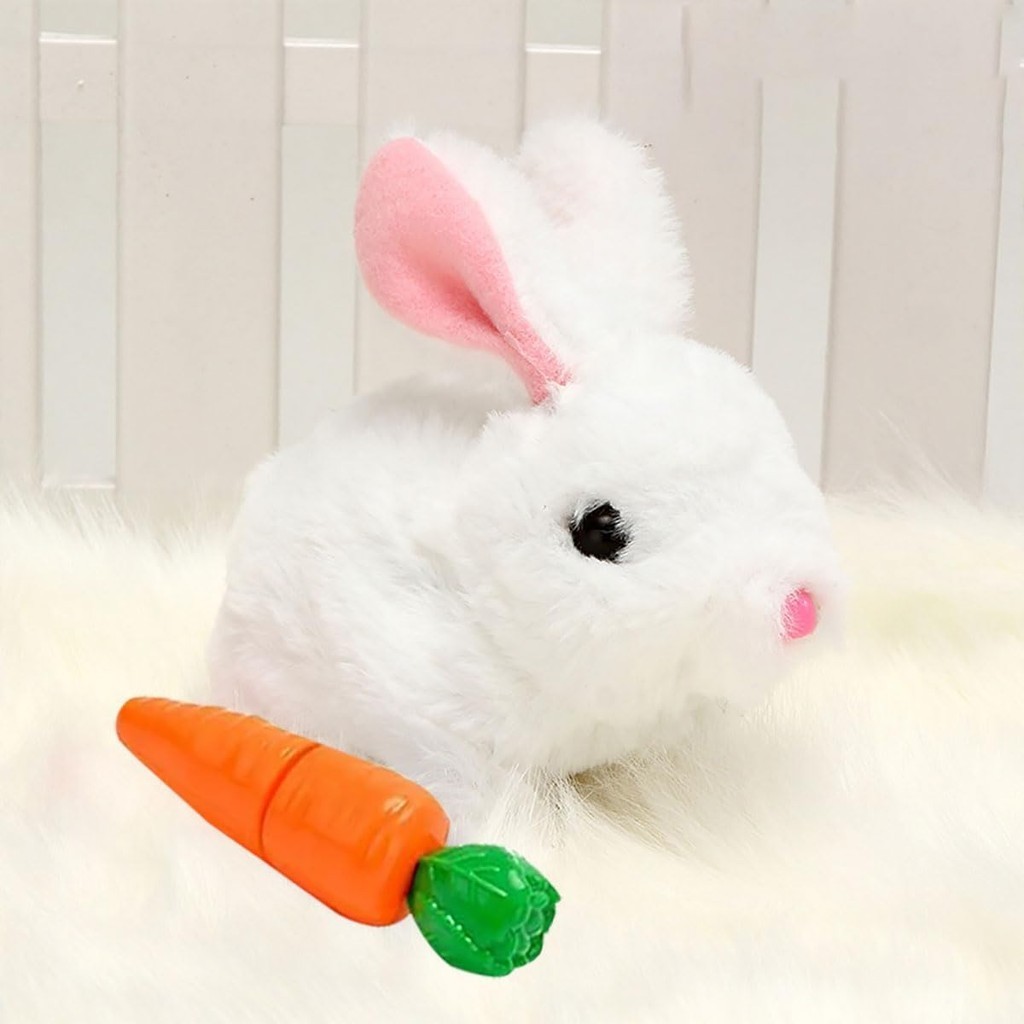 Easter Basket Stuffers for Toddler, Interactive Electronic Bunny Catnap ...