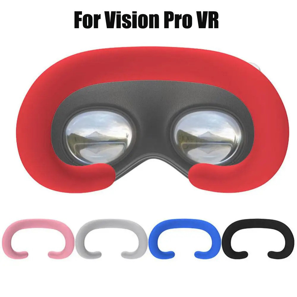 For Apple Vision Pro Silicone Eye Masks VR Helmet Protective Cover ...