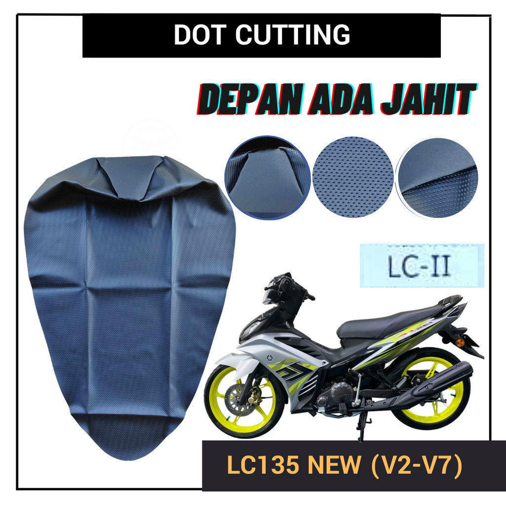 SANUTO YAMAHA SEAT COVER LC2 LC135 NEW BARU - LC V2 V3 V4 V5 V6 V7 ...
