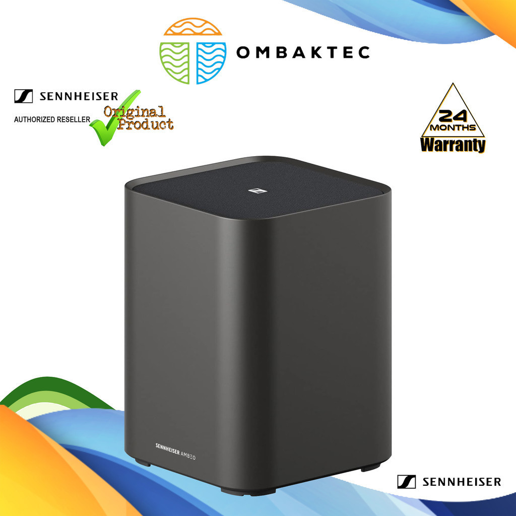 Sennheiser AMBEO Sub Subwoofer | 8” high-end proprietary woofer | 350W ...