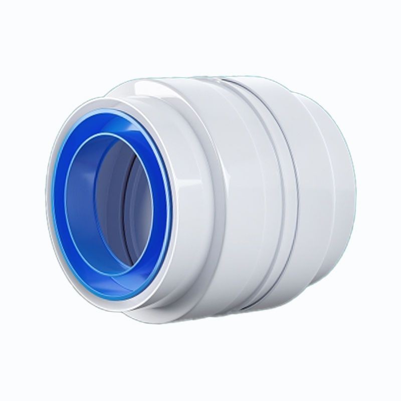 Bathroom Check Valve 110 Smoke Pipe Yuba 75PVC Ventilation Vent One-Way Check Valve Anti-Return ...