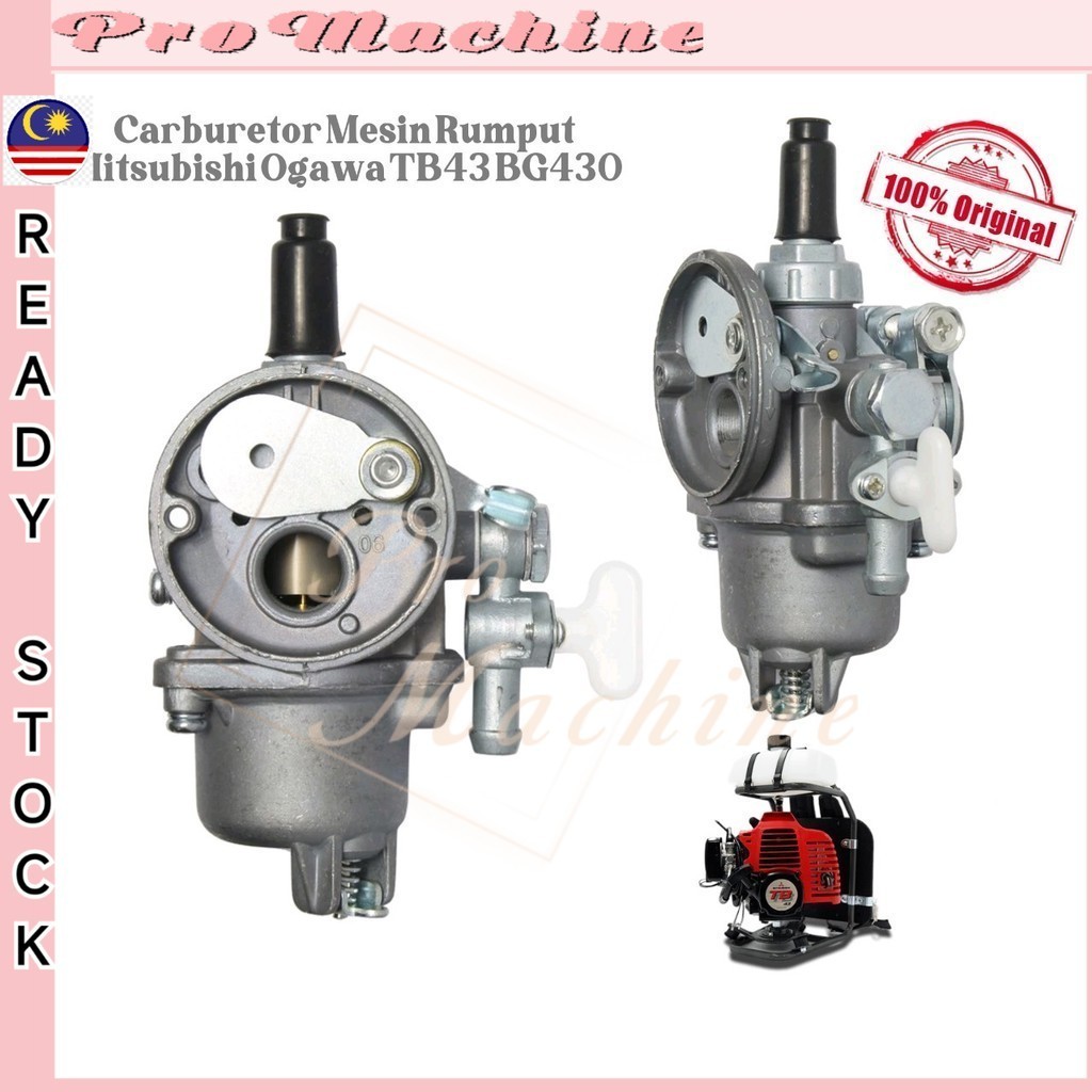 Mesin Rumput Carburetor TL43 TB43 TU43 Ogawa BG430 SR430 Mist Blower Kasei 3wf-3a SS650 SR430 ...