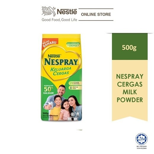 [FREE SHIPPING] NESTLE NESPRAY KELUARGA CERGAS 500G | Shopee Malaysia