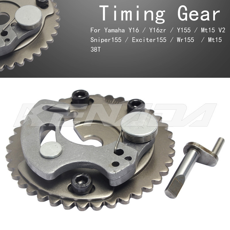 KENADA RACING TIMING GEAR 38 T YAMAHA Y16/ Y155/ MT15 V2 TIMING RACING | Shopee Malaysia